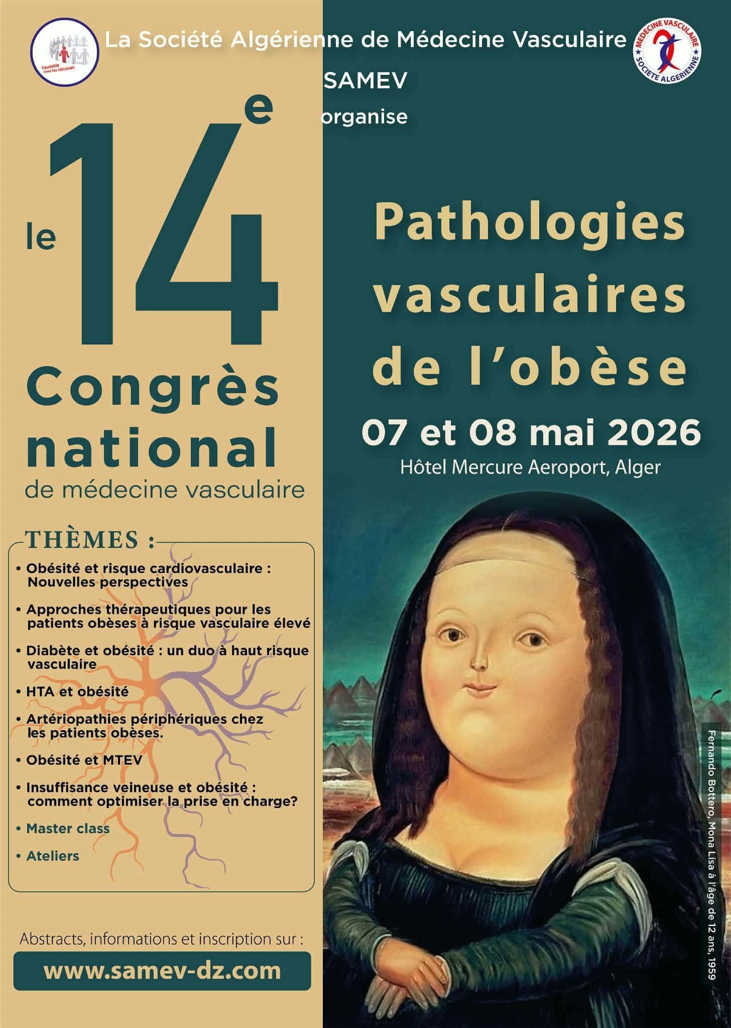 14e Congrès National de la Société Algérienne de Médecine Vasculaire ...